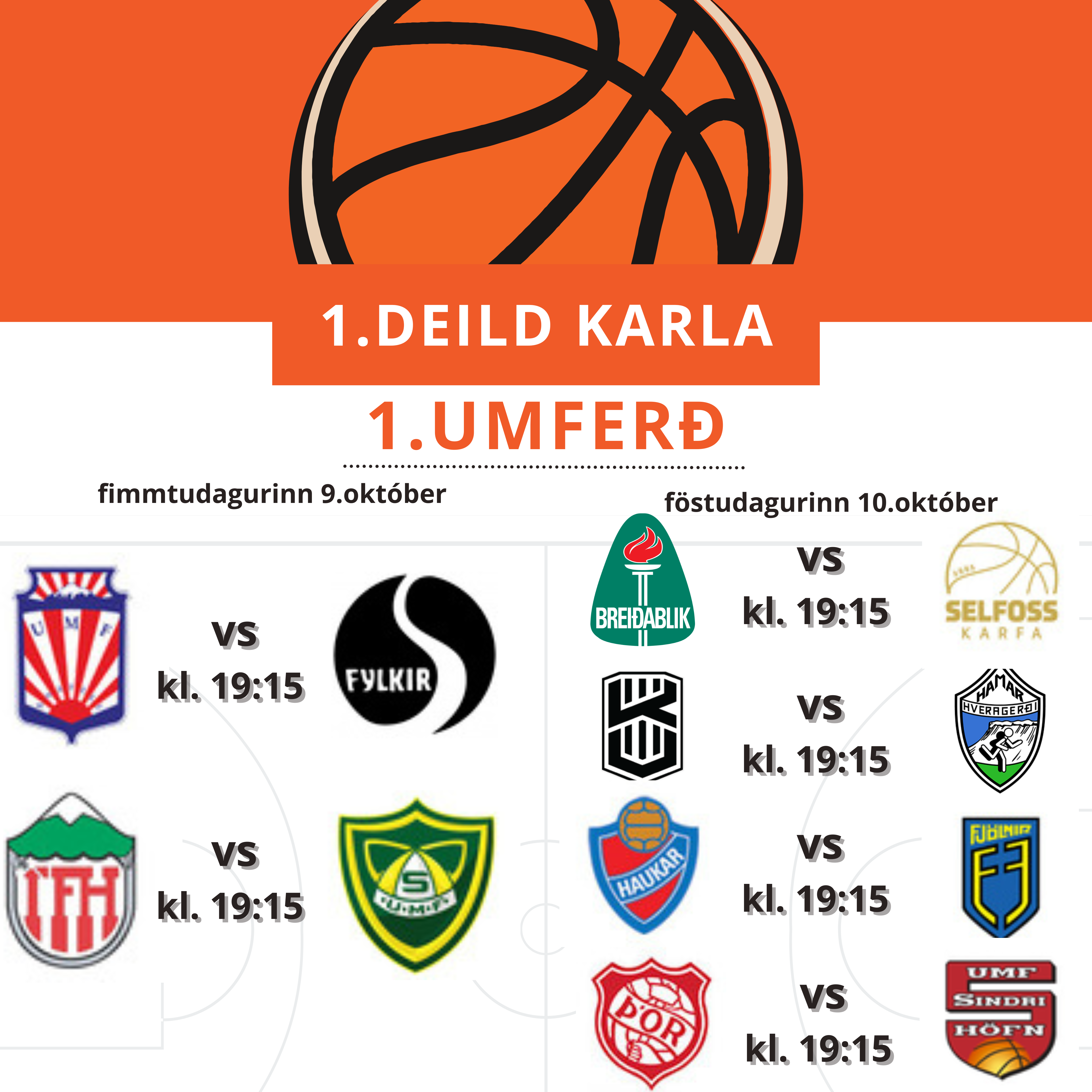 KKÍ | 1. DEILD KARLA HEFST Í KVÖLD